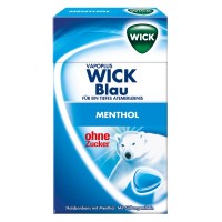 Wick Blau Halsbonbon ohne Zucker 46g 20 Packungen Bonbons Hustenbonbon ...